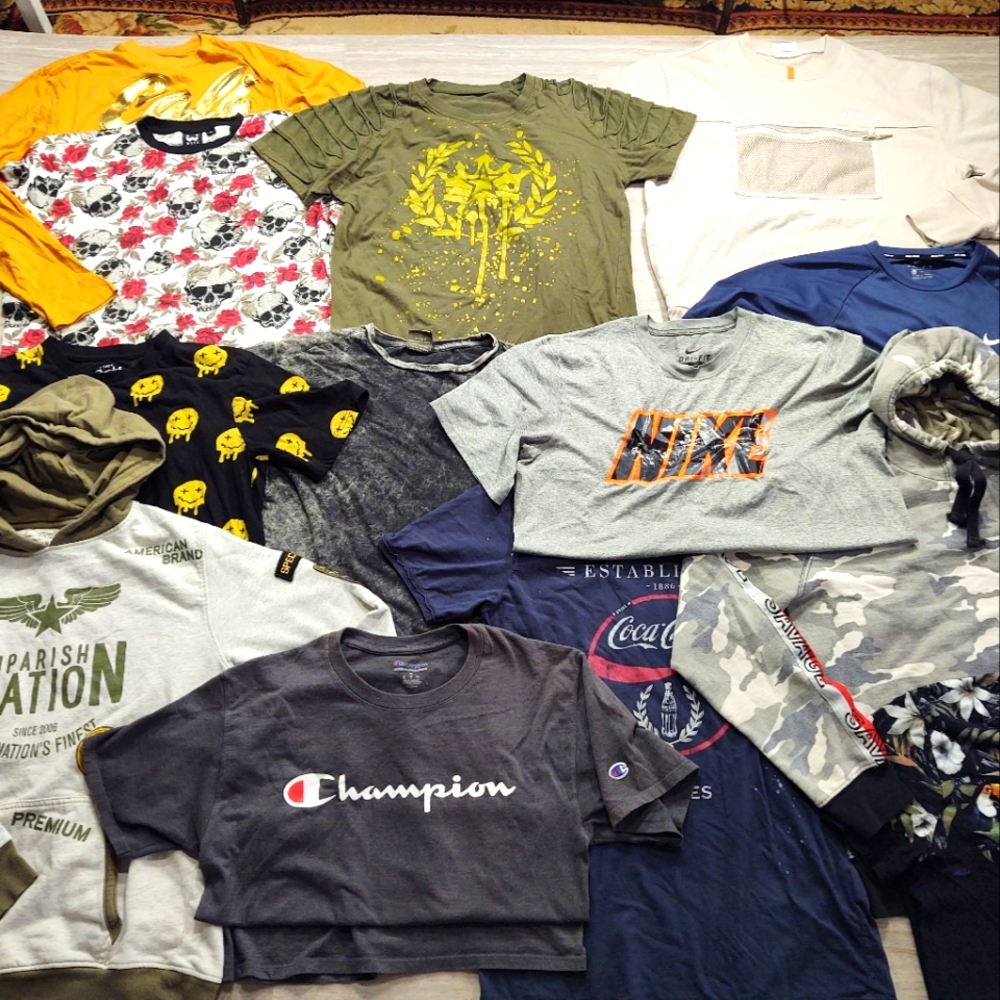 Nike, Champion, Parish Nation, Zara Ect Men's Size Me… - Gem